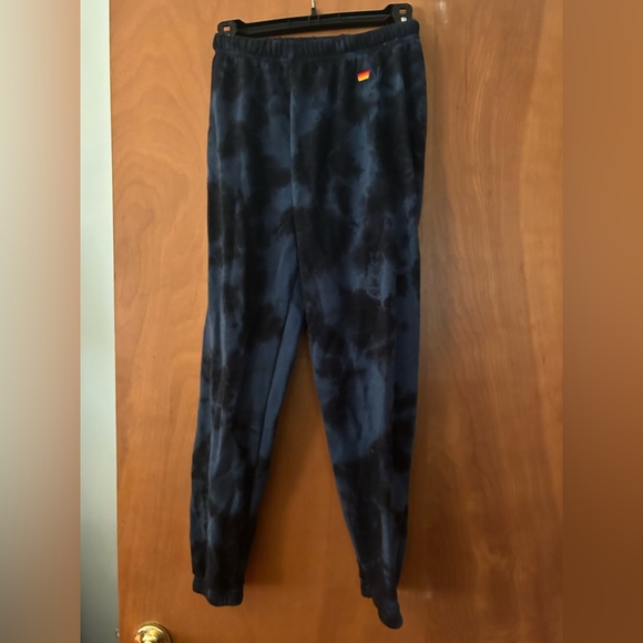 Aviator Nation | Pants & Jumpsuits | Aviator Nation Black And Blue ...